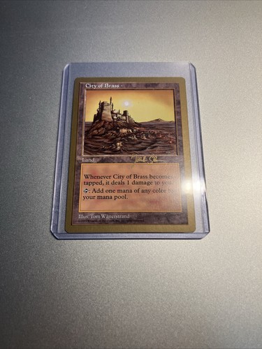 MTG City of Brass Regular, World Championships Seattle August 1997 | eBay