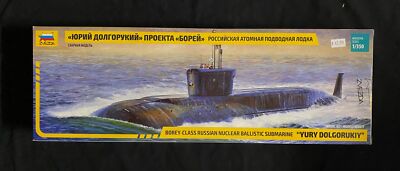 Yury Dolgorukiy Soviet Nuclear Submarine 1:350 Scale Model Kit 9061 | eBay