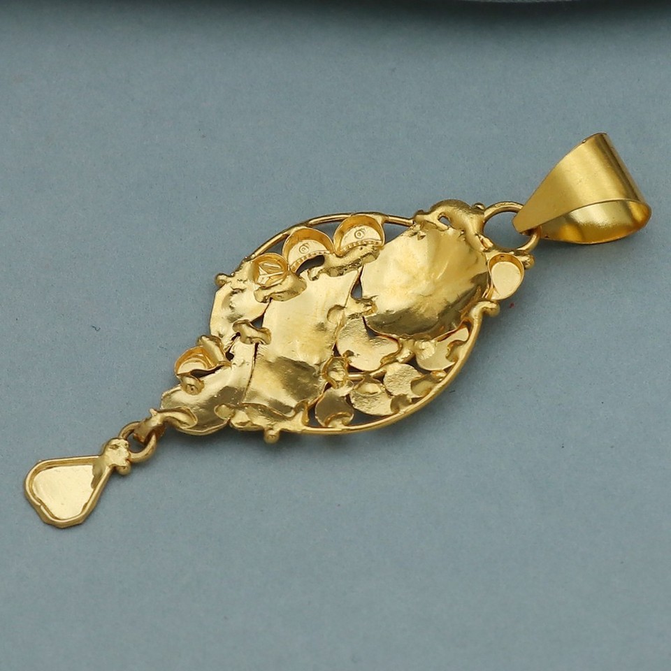 20K Hallmark Genuine Gold Pendant Grand Nephew April Fool s Gift 4.5 cm ...