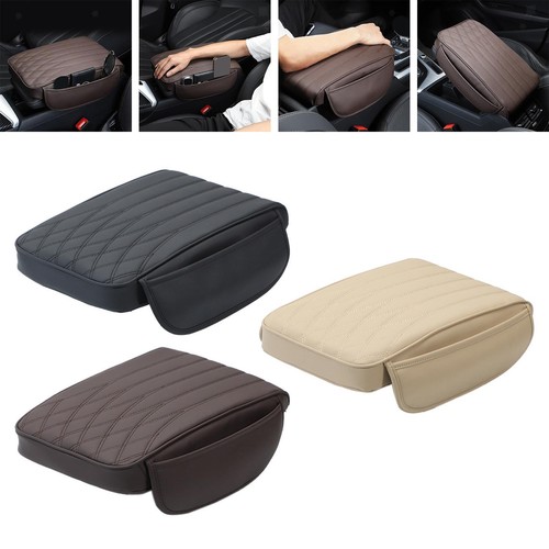 Car Armrest Cushion PU Leather Armrest Pillow for Auto | eBay