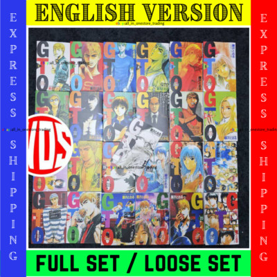 Japan GTO Complete Set Manga Loose Set Volume 1-25 English Great ...