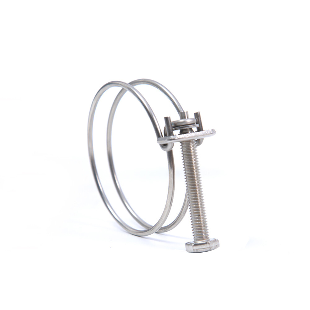 14-110mm Double Wire Hose Spring Clips Tube Clamp Stainless Steel A2 ...