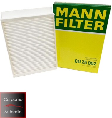 Mann CU25002 Innenraumfilt Mercedes W205 A205 S205 W213 S213 A238 X166 ...