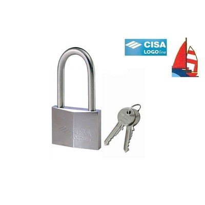 Cisa 21711400 Long Arch Cadenas mm 40 Clé Plate Kd Cryptage | eBay