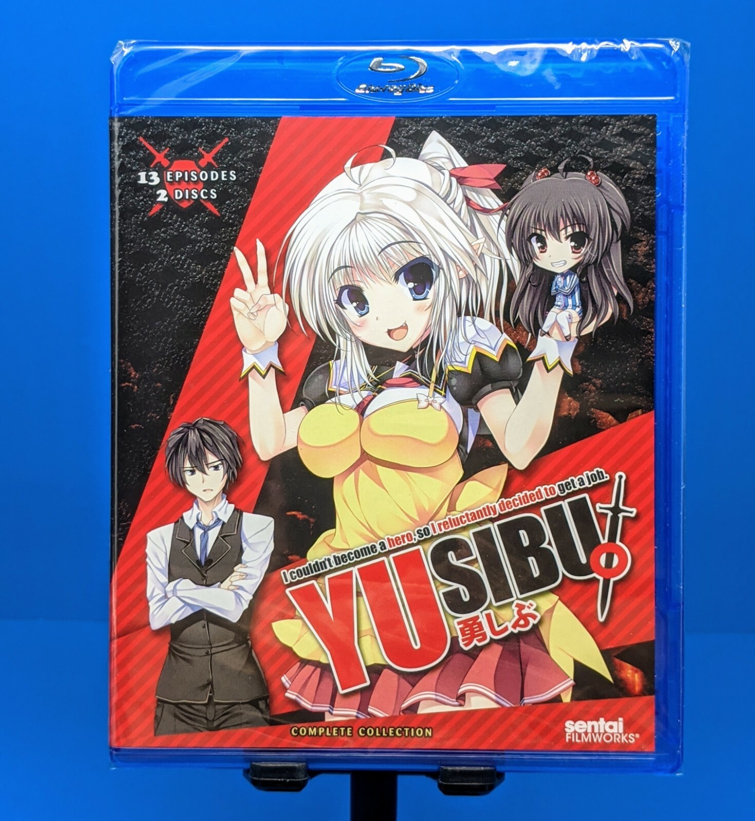 YuSibu: I Couldn't Become a Hero..Get a Job Complete Collection Blu-Ray ...