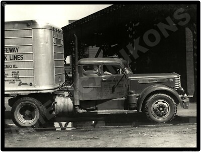 Diamond T Trucks New Metal Sign: Safeway Truck Lines, Chicago Illinois ...