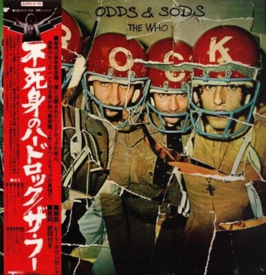 The Who Odds & Sods INCL. OBI + 2 POSTER + BOOKLET, DIE-CUT-SLEEVE ...