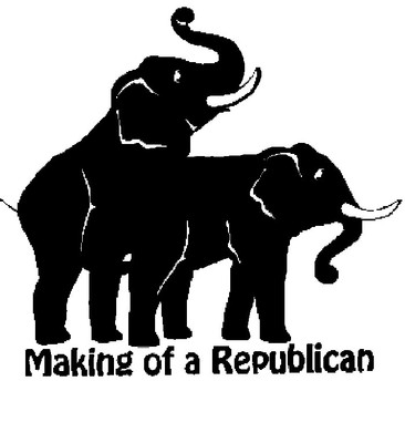 Making Of A Republican - Window sticker Car RV Humorous Outdoor Vinyl ...
