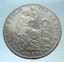 1892 PERU South America 1 SOL Antique BIG Original Silver Peruvian Coin ...