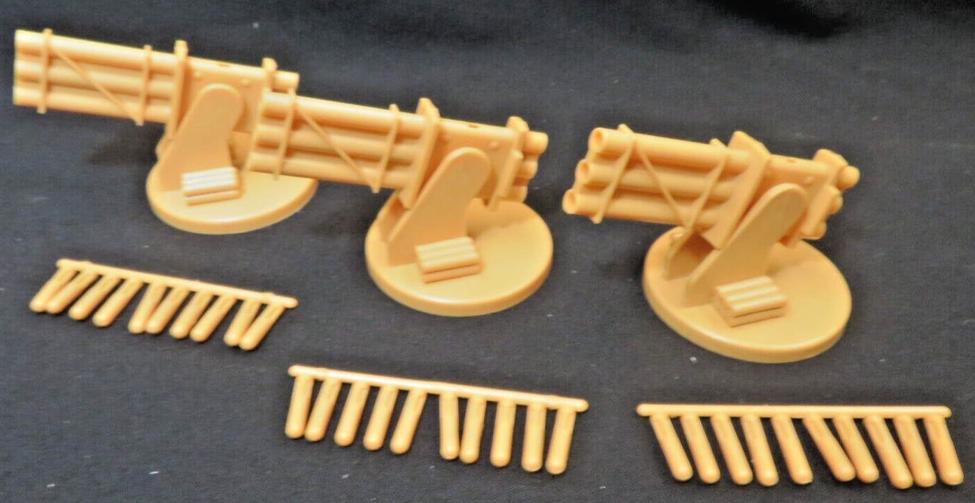 MARX Reissue Tom Corbett Space Gun/AA Gun w/ shells X 3, for Toy ...