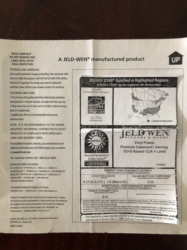 Jeld Wen Bay Window LOCAL PICKUP ONLY PASADENA CALIFORNIA | eBay