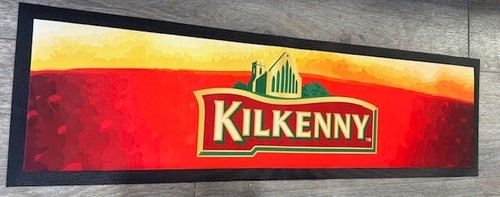 KILKENNY IRISH BEER LONG BAR RUNNER MAT LICENSED HOTEL PRODUCT | eBay ...