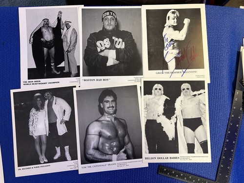 24 Piece Original IWCCW Wrestling Promo Photos vintage signed ECW | eBay