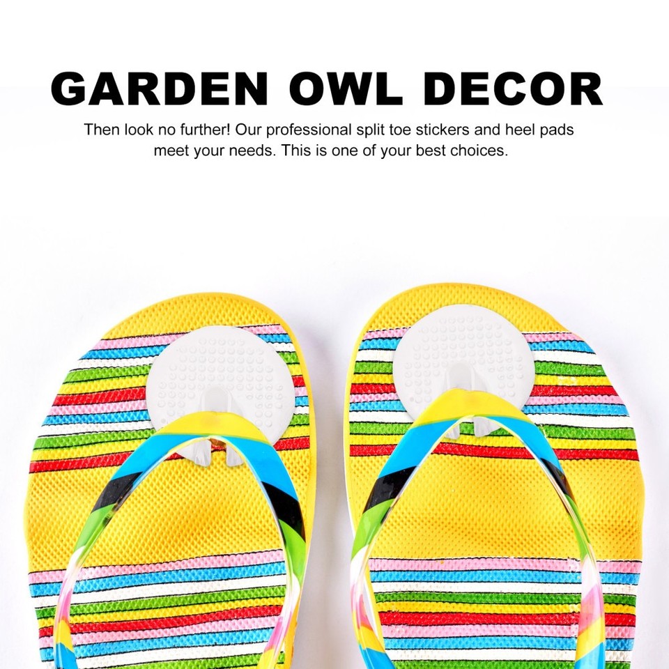 64 Pairs PU Split Toe Stickers Anti-wear Foot Heel Pad PU Flops Foot ...