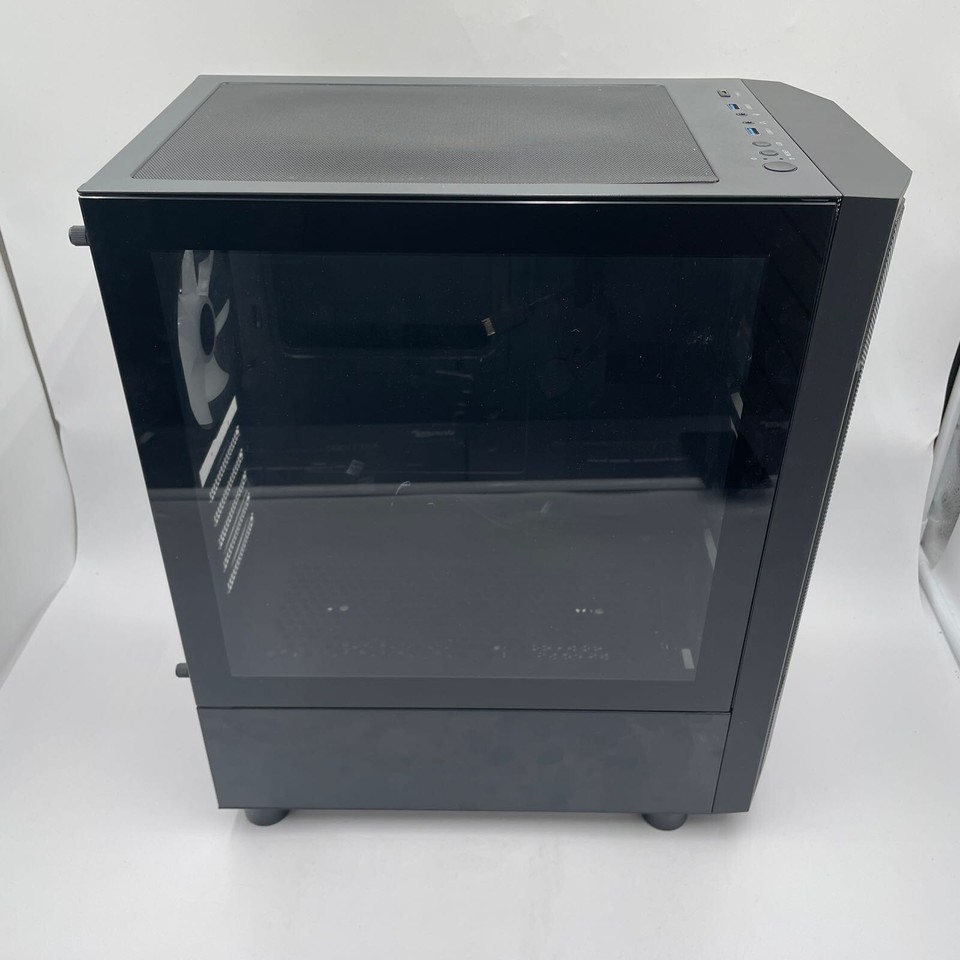 Skytech Shadow Gaming ATX PC Case Black | eBay
