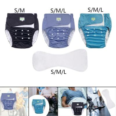Adult Cloth Diaper for Men Women Waterproof washable Nappy Disability ...