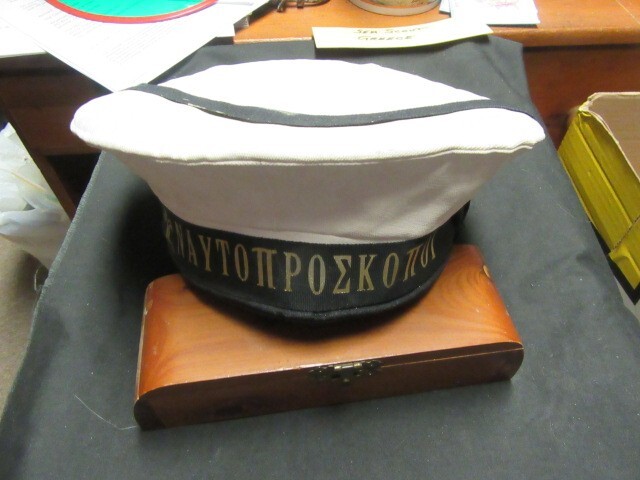 Greece Sea Scout Hat, 21 1/2 inches in Circumference FX6 | eBay