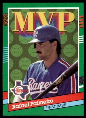 1982 Donruss Rafael Palmeiro Texas Rangers #394 | eBay
