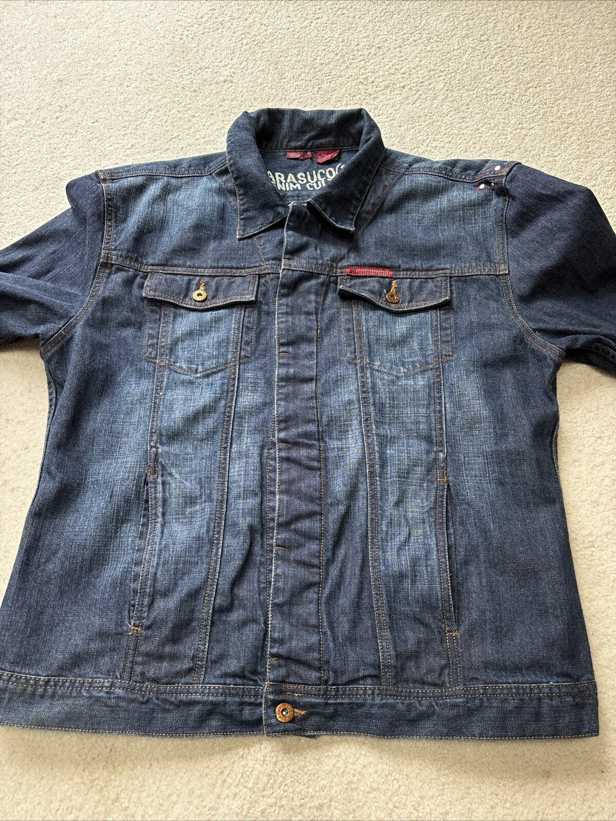 Parasuco Denim Cult Jean Trucker Jacket Men’s Size XX… - Gem