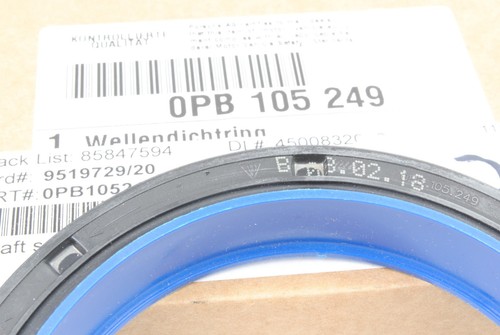 Genuine Porsche Rear Main Seal (RMS) Carrera Boxster Cayman etc. 0PB ...