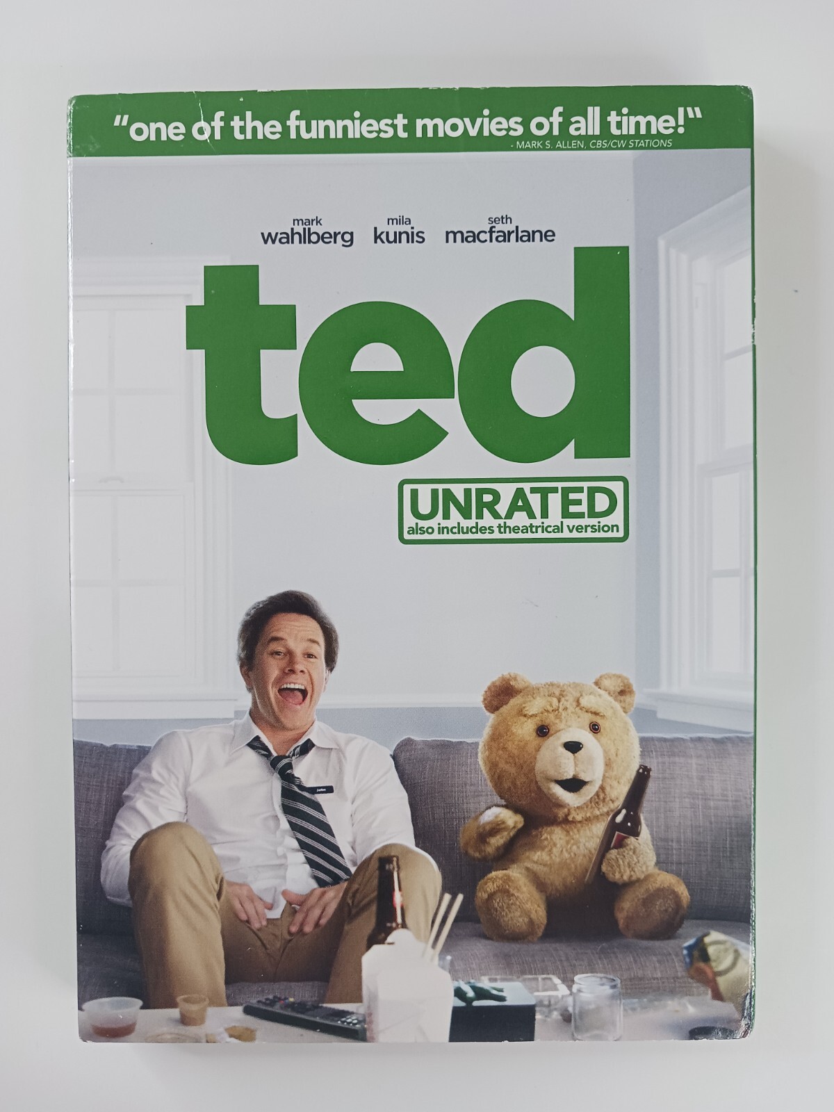 Ted (DVD, 2012, UNRATED) Slipcover, Marl Walberg 25192114694| eBay