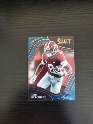 John Metchie III - 2022 Panini Select Draft Picks Field Level RC #109 ...