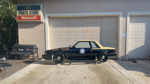 Foxbody Mustang Wallhanger Art Florida Highway Patrol - complete side ...