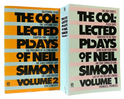 Neil Simon THE COLLECTED PLAYS OF NEIL SIMON 2 VOLUME SET 1st Edition ...