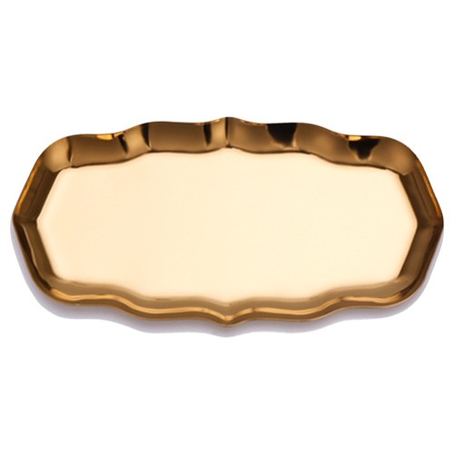 Stainless Steel Jewelry Plate Jewelry Dish Cosmetic Tray Jewelry ...