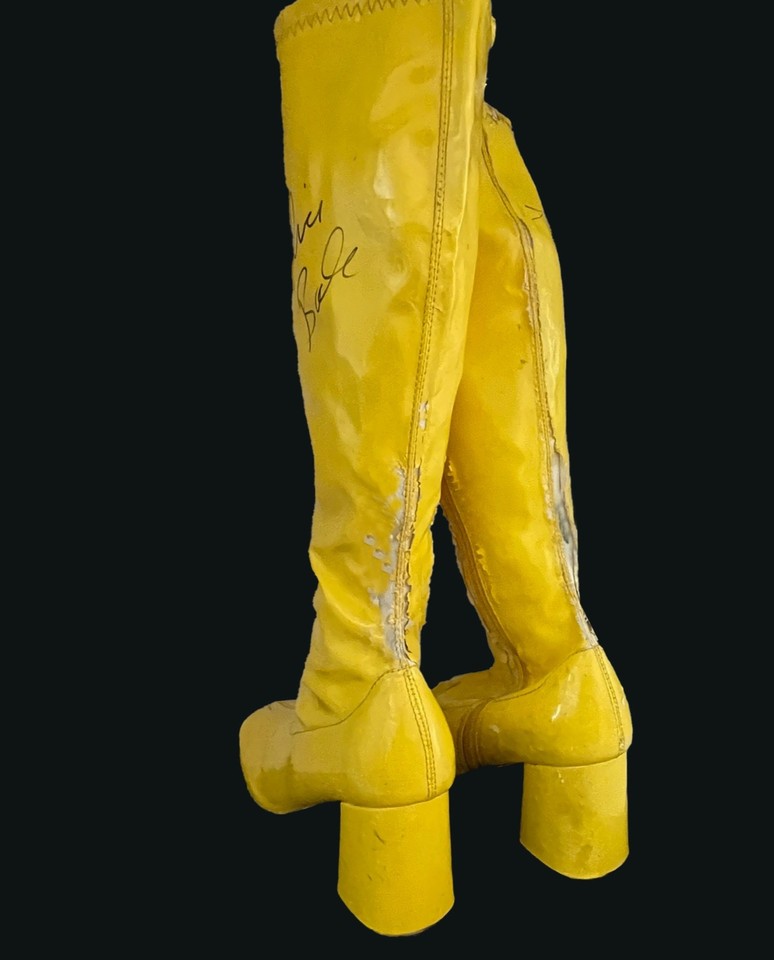 "VRHTF NHRA COOL SIGNED BY ALICE BODE'S BOB BODE'S BACK UP GIRL BOOTS ...