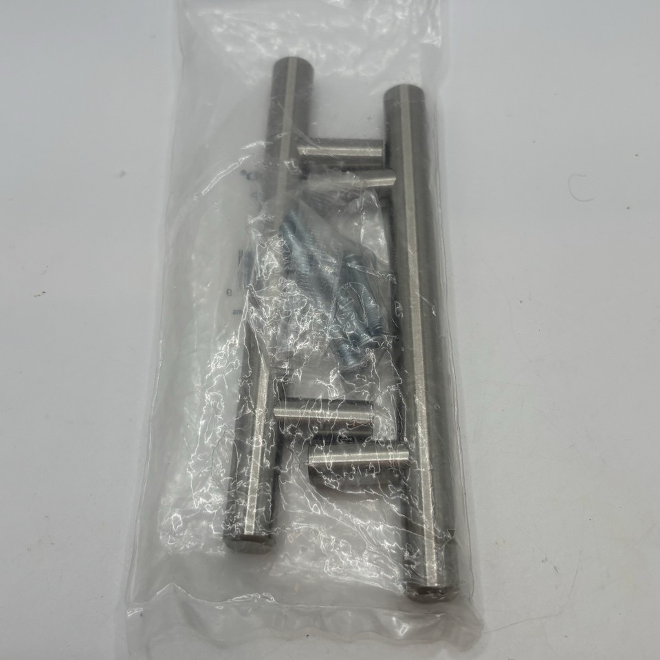 Brainerd BAR076W-SS-CP 3inch Steel Bar Pull Cabinet Stainless Steel Qty ...