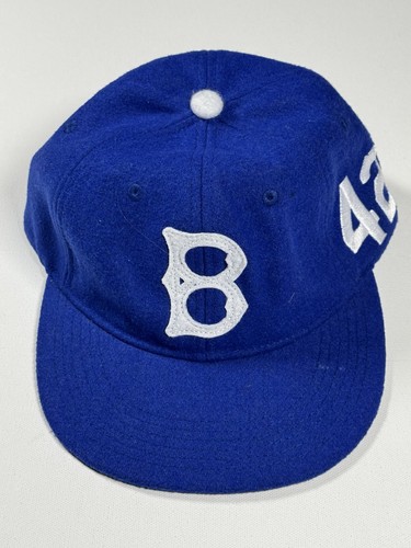 Los Angeles Dodgers Jackie Robinson #42 Hat Blue SGA Strapback MLB ...