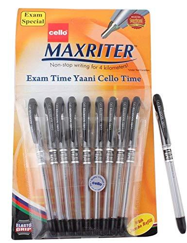 10 stylos CELLO MAXRITER écriture non-stop pendant 4 km. Stylo à bille ...