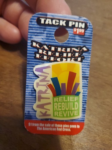 Katrina Relief Rebuild Revive Tack Pin Collectible- Free Shipping! | eBay