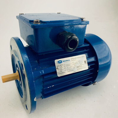 MECHTRIC MS632-2 3 Phase Induction Motor. 240/415 VAC 50 Hz 0.25KW 0.37 ...