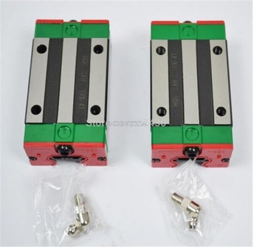 HGW20CC Cnc Diy Kit L-2000MM / 2Pc Rail Block 20Mm Linear Rail Guide ...