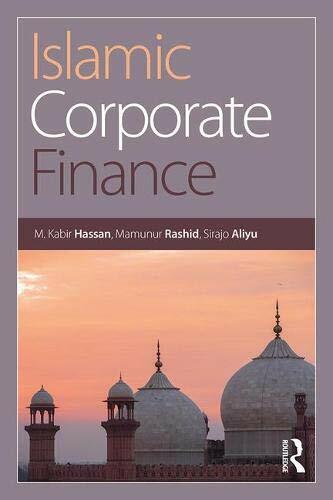 Islamic Corporate Finance, Hassan, Rashid, Aliyu 9781138480926 Free ...