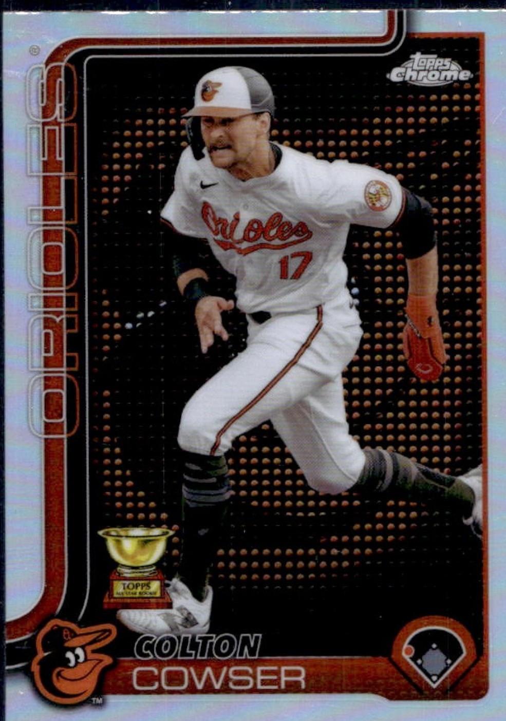 2025 Topps Chrome - Colton Cowser #44 Lightboard Logo Refractor for ...