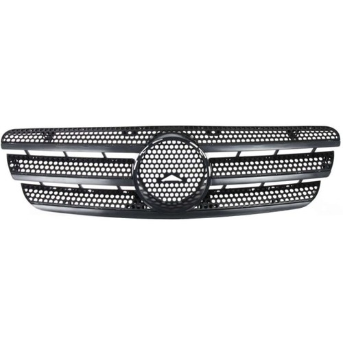 For Mercedes-Benz ML320 Grille 1998-2003 Black Shell & Insert Chassis ...