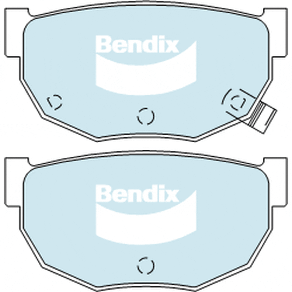 Bendix Heavy Duty Brake Pad Set Rear DB325 HD | eBay
