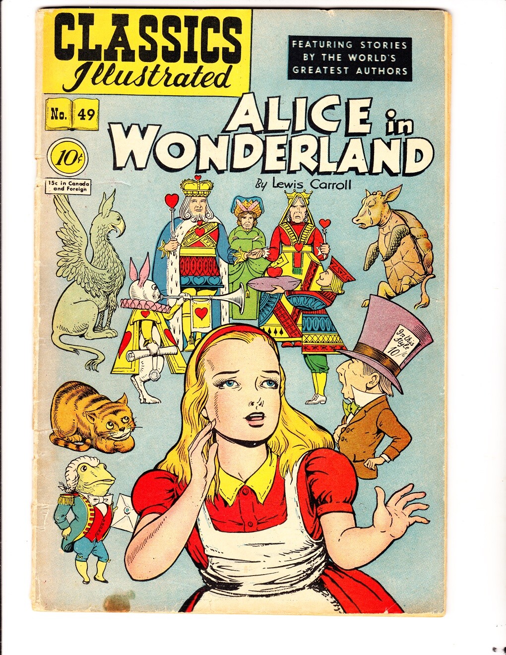 Classics ILL 49 (1948): Original: Alice in Wonderland: FREE to combine ...