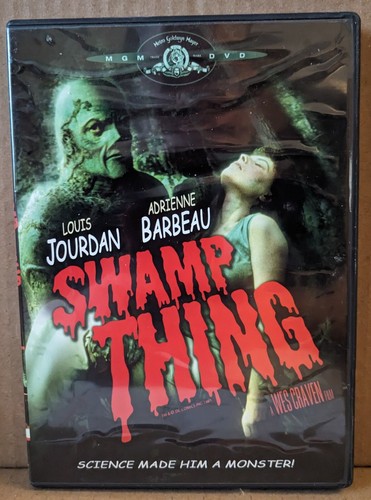 Swamp Thing 1982 (DVD MGM 2005) Wes Craven Adrienne Barbeau Louis ...