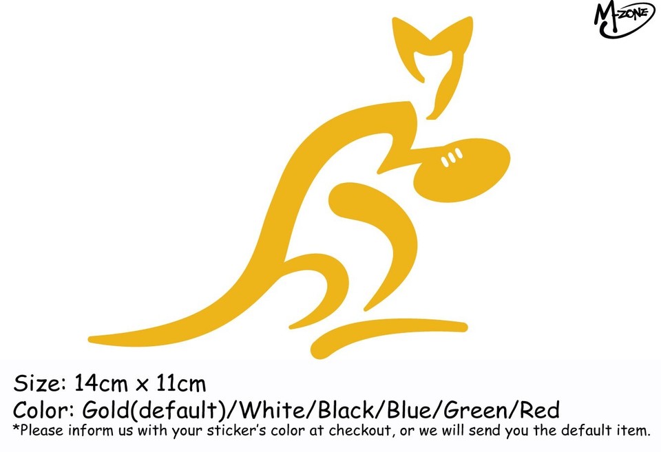 Australia Rugby Wallabies Car Stickers Reflective Stickers Decals Best ...