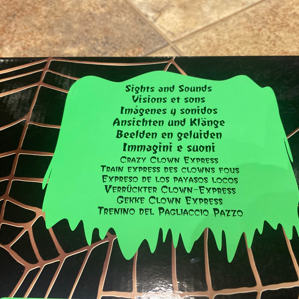 LEMAX Crazy Clown Express Train Set Holiday Village Animated & Musical ...