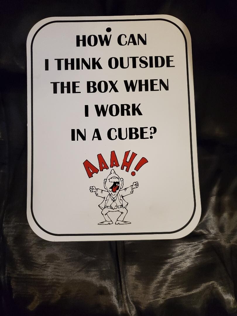 Funny Office Cubicle Signs