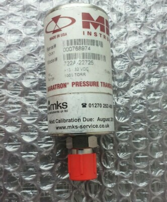 MKS 722A-22725 MKS Vacuum Pressure Transducer (IN31S3B1) | eBay