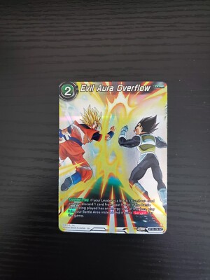 Dragon Ball Power Absorbed - Evil Aura Overflow - BT20-136 FOIL | eBay