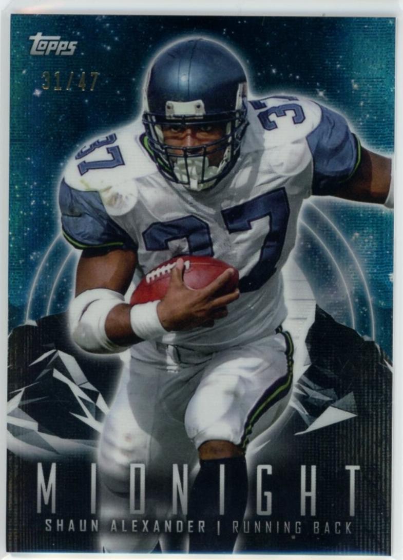 2023 Topps Composite - Midnight Shaun Alexander #347 Moon Beam /47 for ...