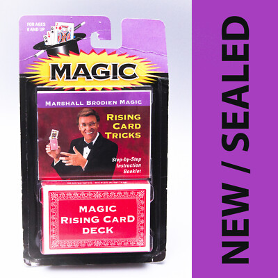 Vtg. Marshall Brodien Magic RISING CARD TRICKS DECK | NEW | 1995 ...