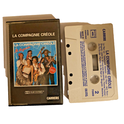 CASSETTE AUDIO TAPE K7 - LA COMPAGNIE CRÉOLE - BLOGODO - 1982 ZOUK POP ...